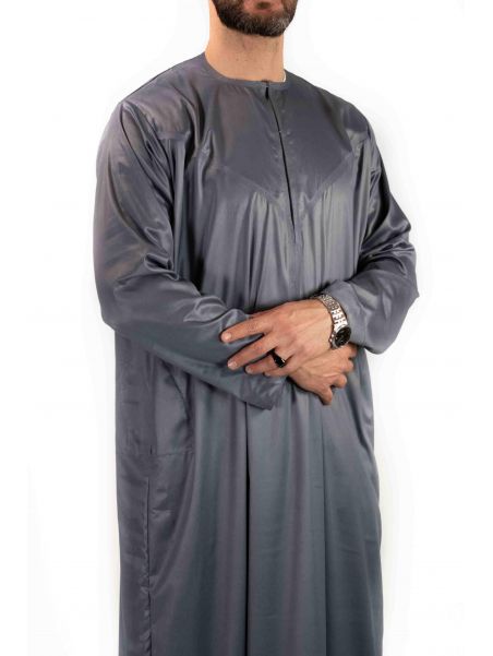 Black / Gold Sultan Qamis set